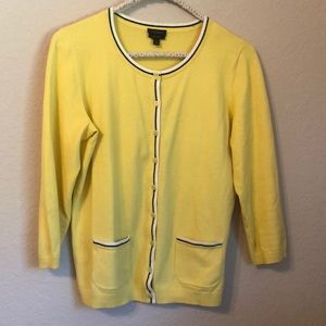 Talbots Sweaters | Floral Cardigansweater | Poshmark